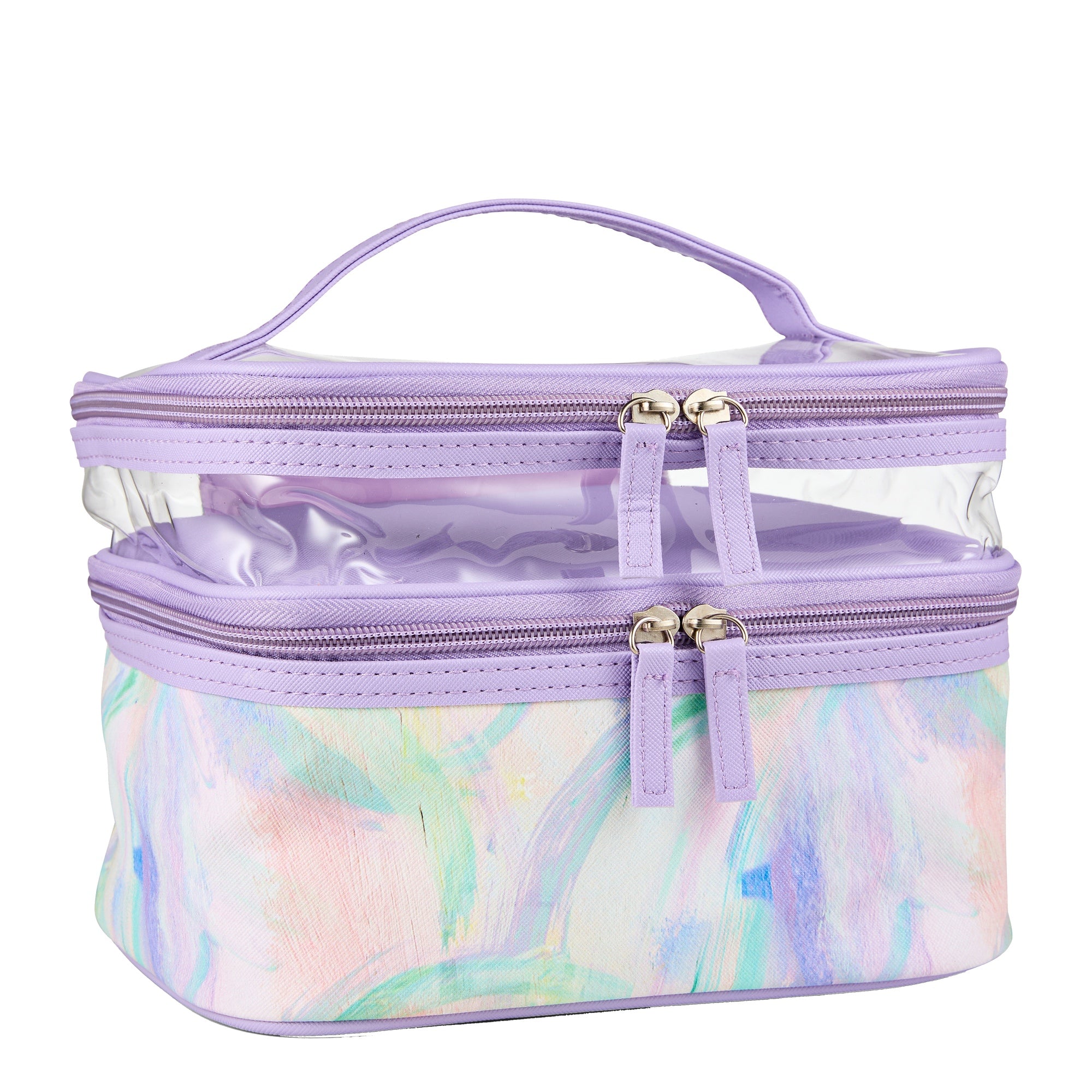 Eye-See-All Travel Case (Blush Strokes) | DB Cosmetics – DB Cosmetics NZ