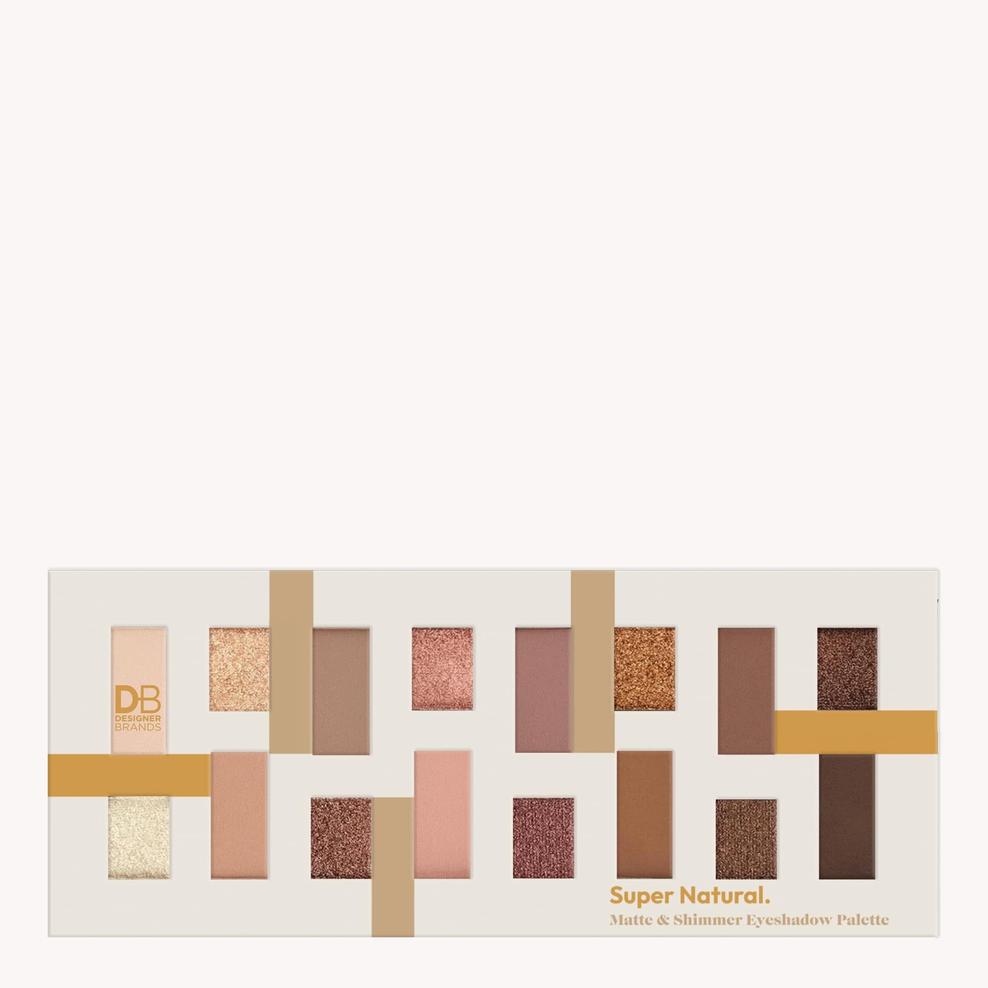 Matte & Shimmer 16-Shade Eyeshadow Palette (Super Natural) | DB ...