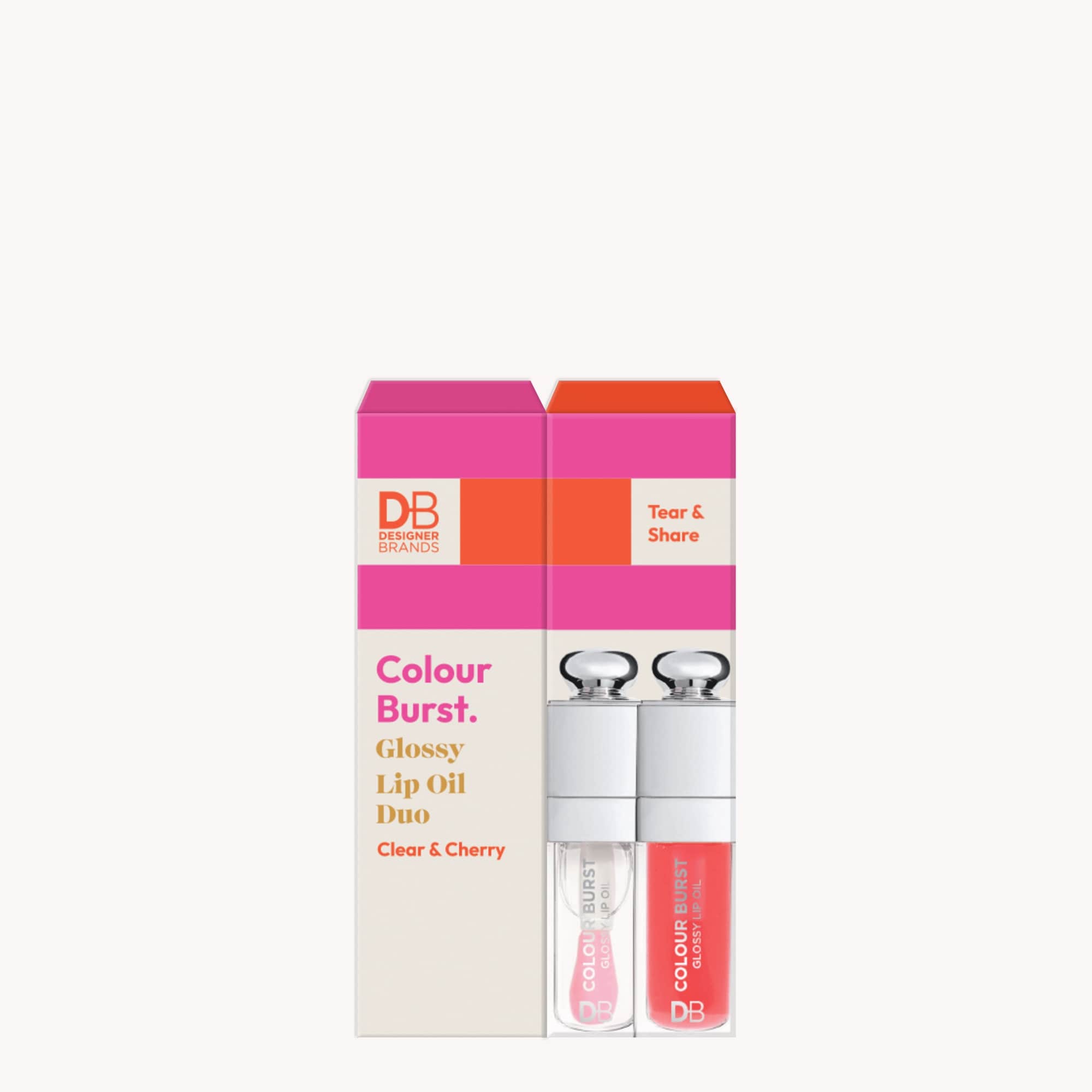 Colour Burst Glossy Lip Oil Duo | DB Cosmetics – DB Cosmetics NZ